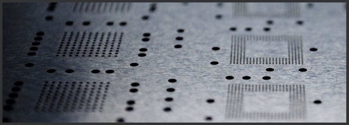 SMT Stencils Chemical Milling Laser Cutting Photo Design
